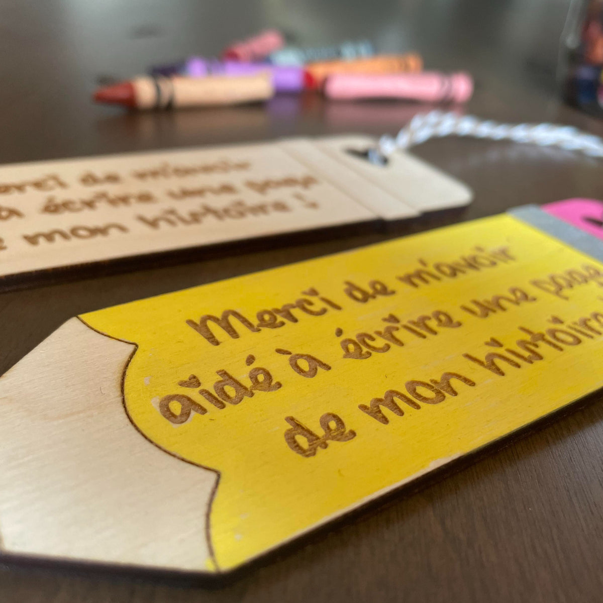 PENCIL BOOKMARK. - END OF SCHOOL YEAR – ECO-CADO