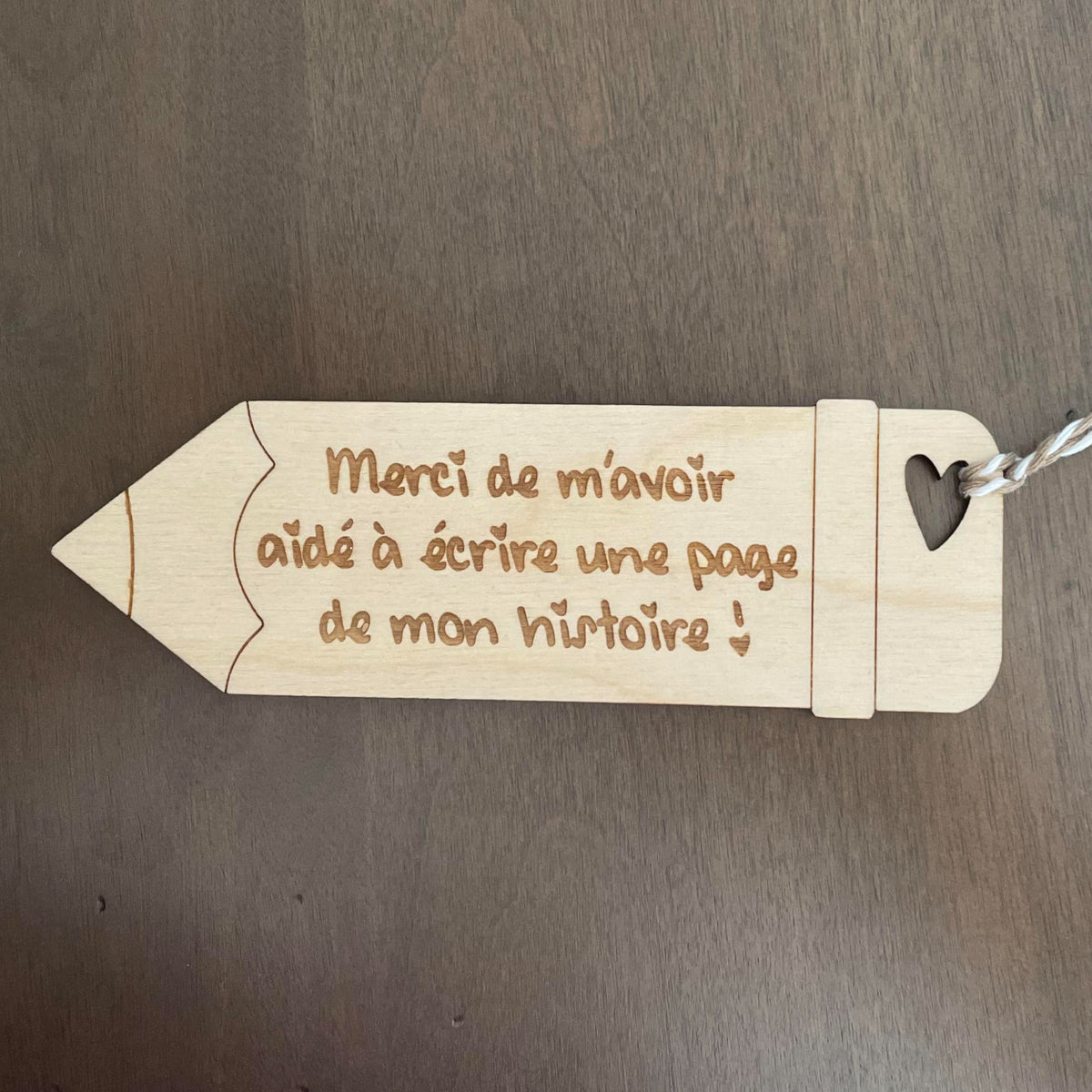 PENCIL BOOKMARK. - END OF SCHOOL YEAR – ECO-CADO